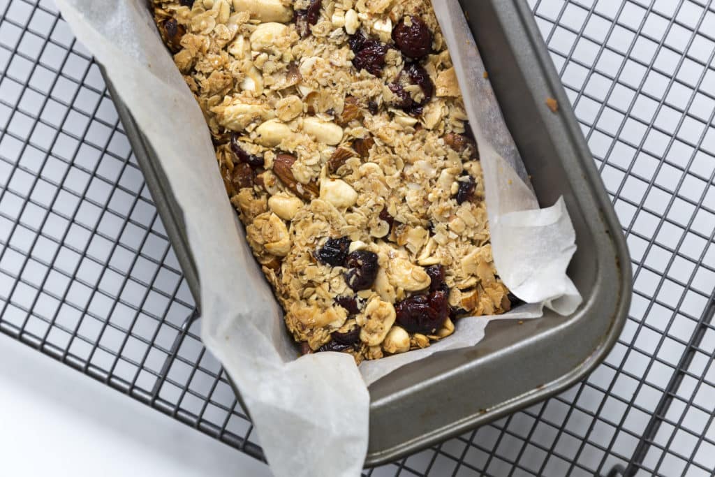 Crunchy Honey Oat Slice - Crisp